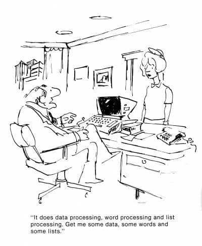 cartoon-data_processors-list-list_processing - Kintronics
