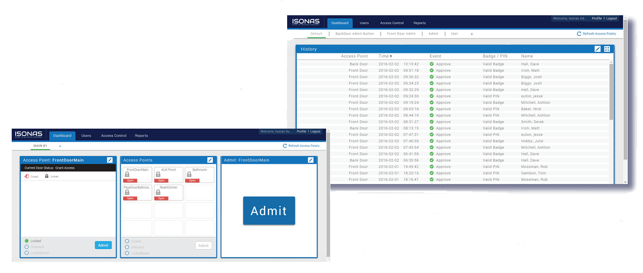 IP Door Access Cloud Control